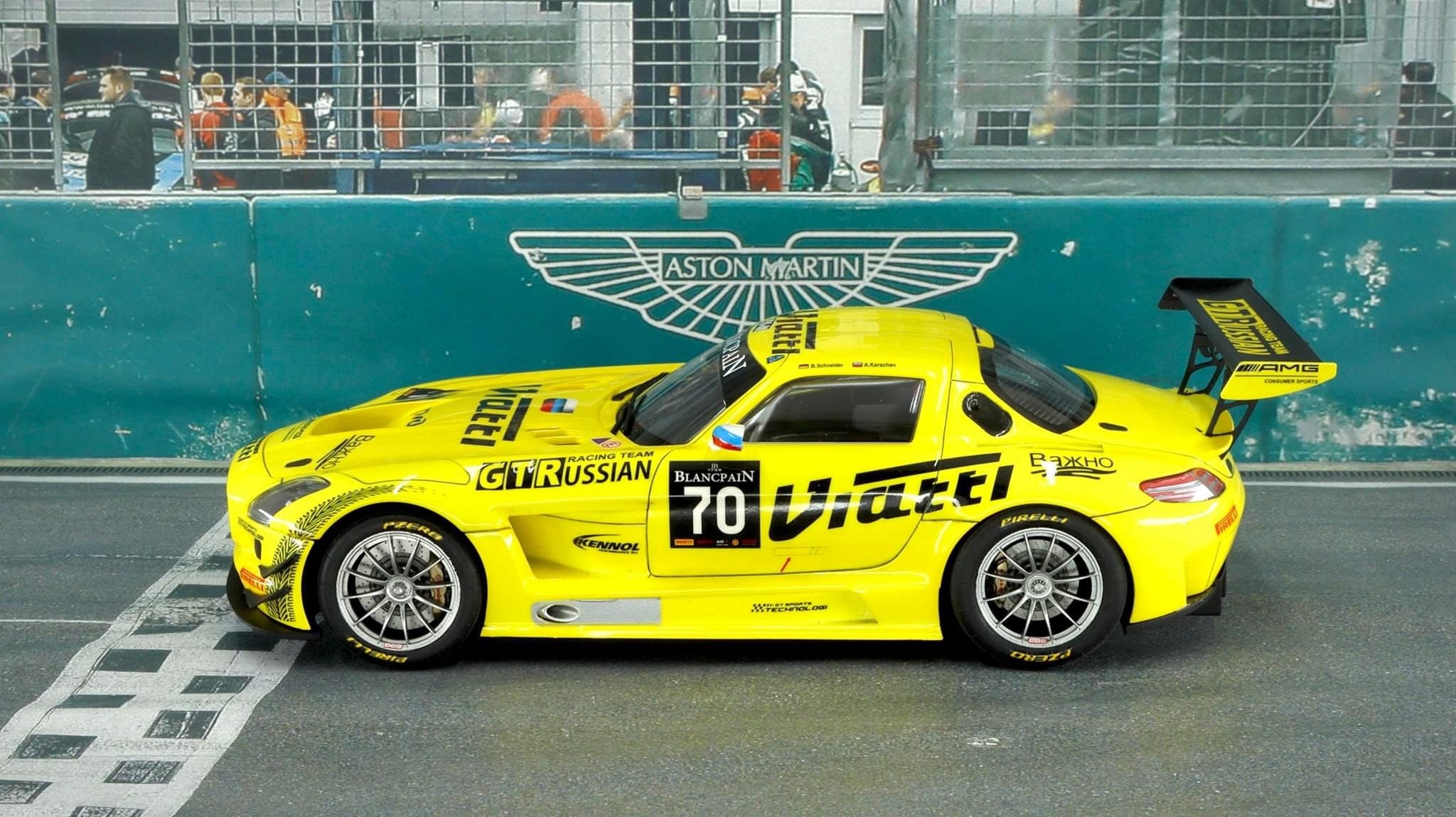 Fujimi 1/24 SLS AMG GT3 Built Model - Etsy