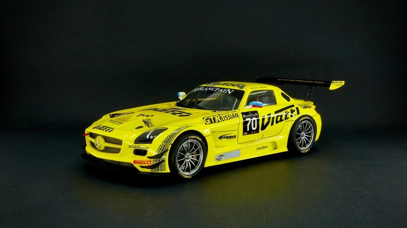 Fujimi 1/24 SLS AMG GT3 Built Model - Etsy