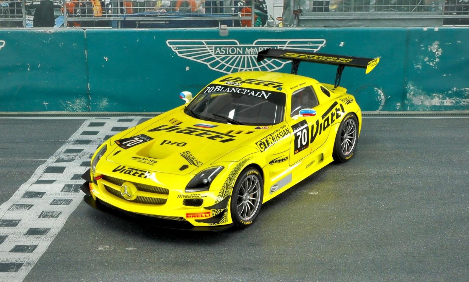 Fujimi 1/24 SLS AMG GT3 Built Model - Etsy