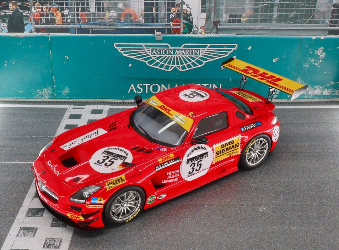 Fujimi 1/24 Mercedes SLS AMG GT3 Built Model - Etsy
