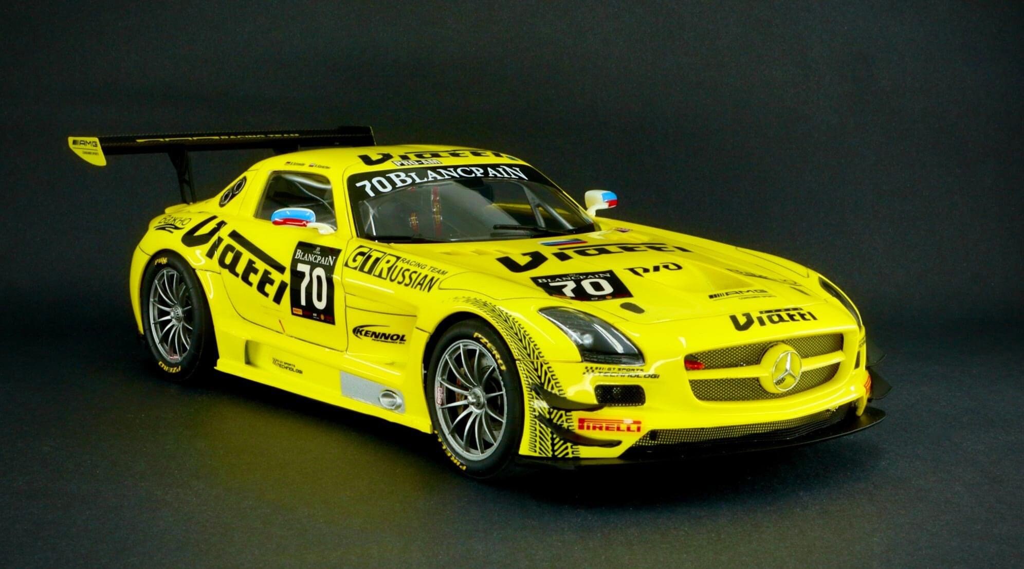 Fujimi 1/24 SLS AMG GT3 Built Model - Etsy