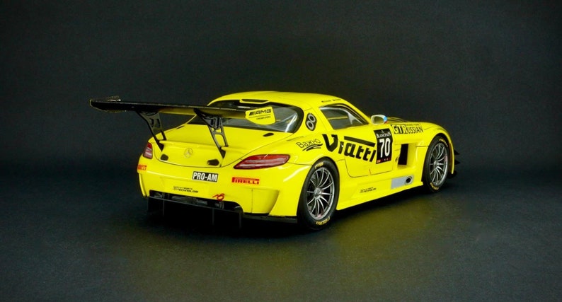 Fujimi 1/24 SLS AMG GT3 Built Model - Etsy