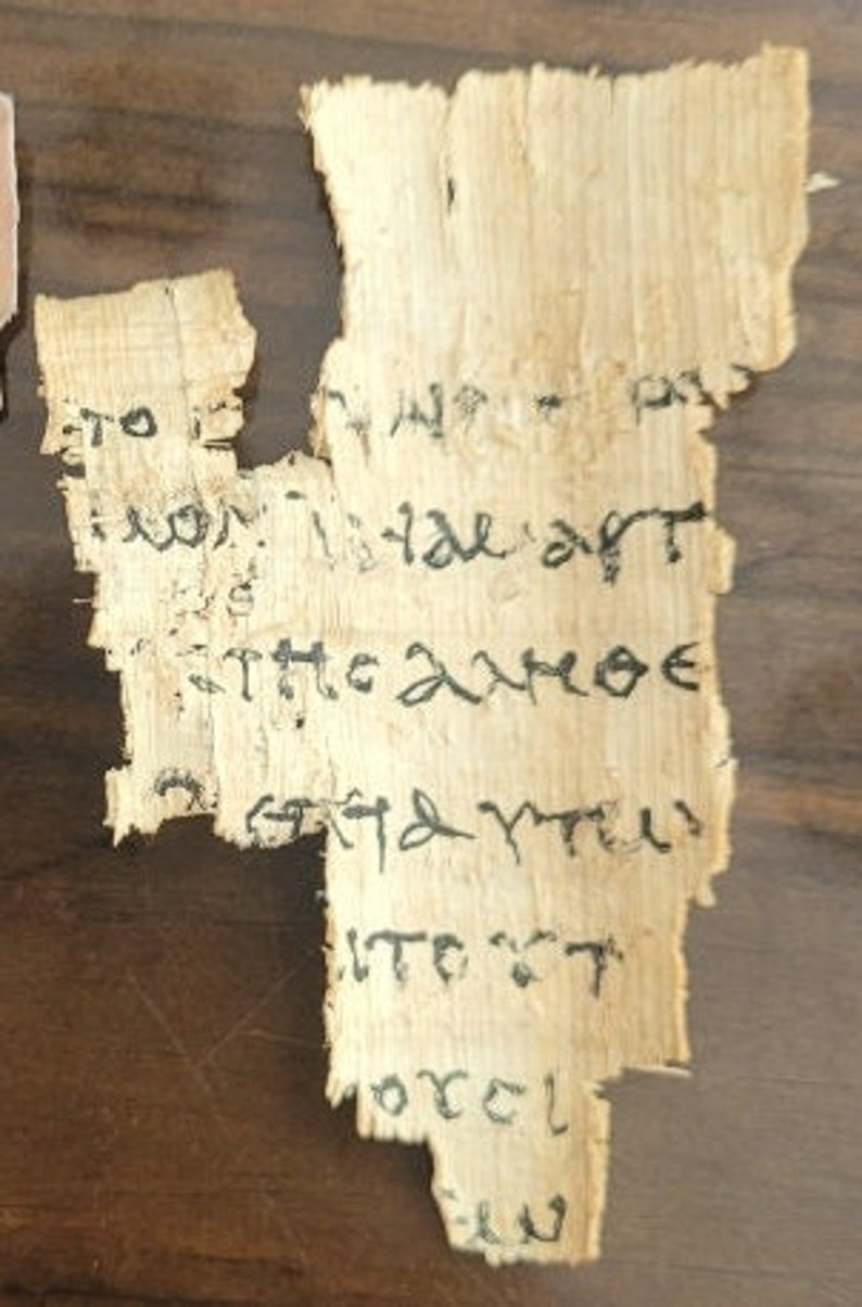 John Rylands P52 Egyptian Papyrus New Testament Manuscript - Etsy
