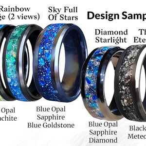 Custom Cremation Memorial Ring Ash Ring Pet Cremation - Etsy