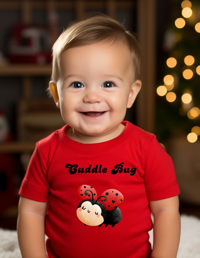 Cuddle Bug T-shirt, Funny Kids Shirt, Kids T-shirt, Birthday Gift, Grandchild Gift, Niece/nephew ...