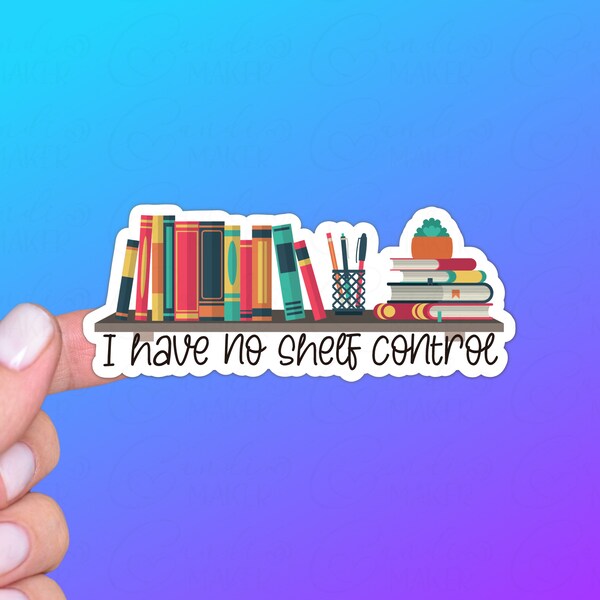Shelf Control Sticker - Etsy