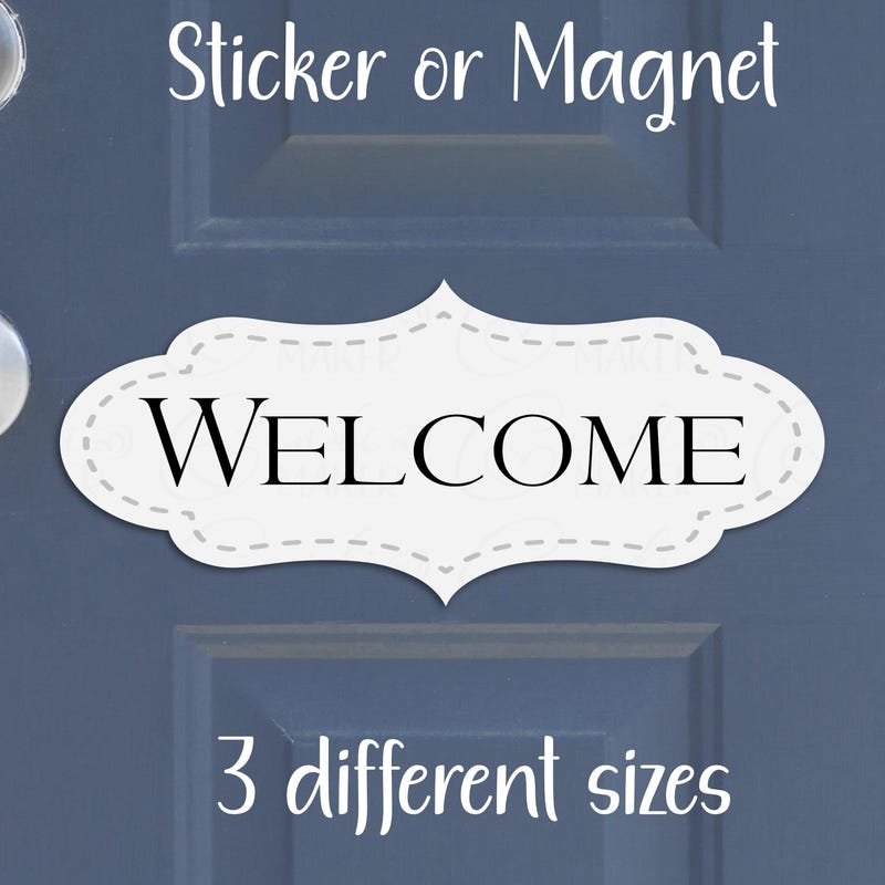 Magnetic Door Signs - Etsy