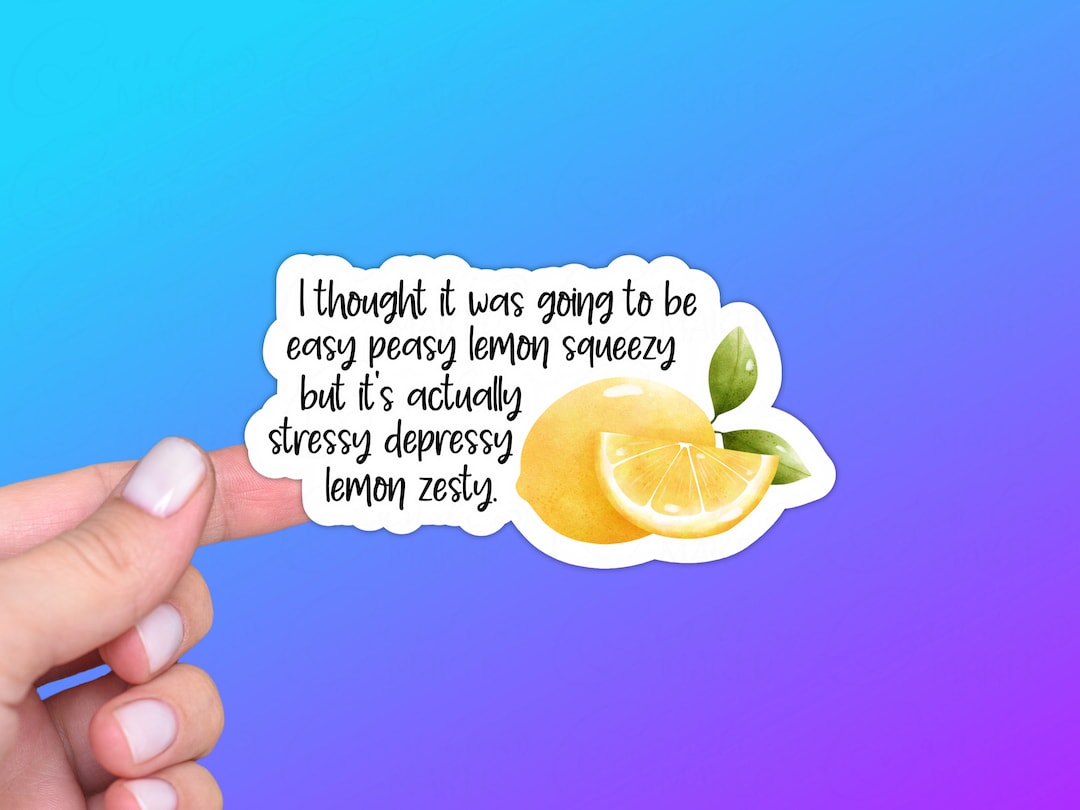 Funny Mental Health Sticker Decal Die-cut Water-resistant Vinyl Easy ...