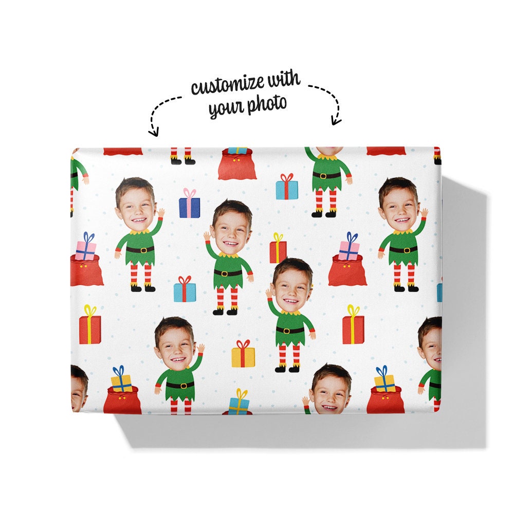 Make Me an Elf - Custom Wrapping Paper - Etsy