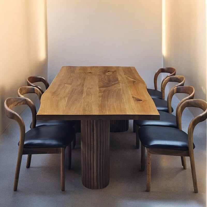 Walnut Table - Etsy