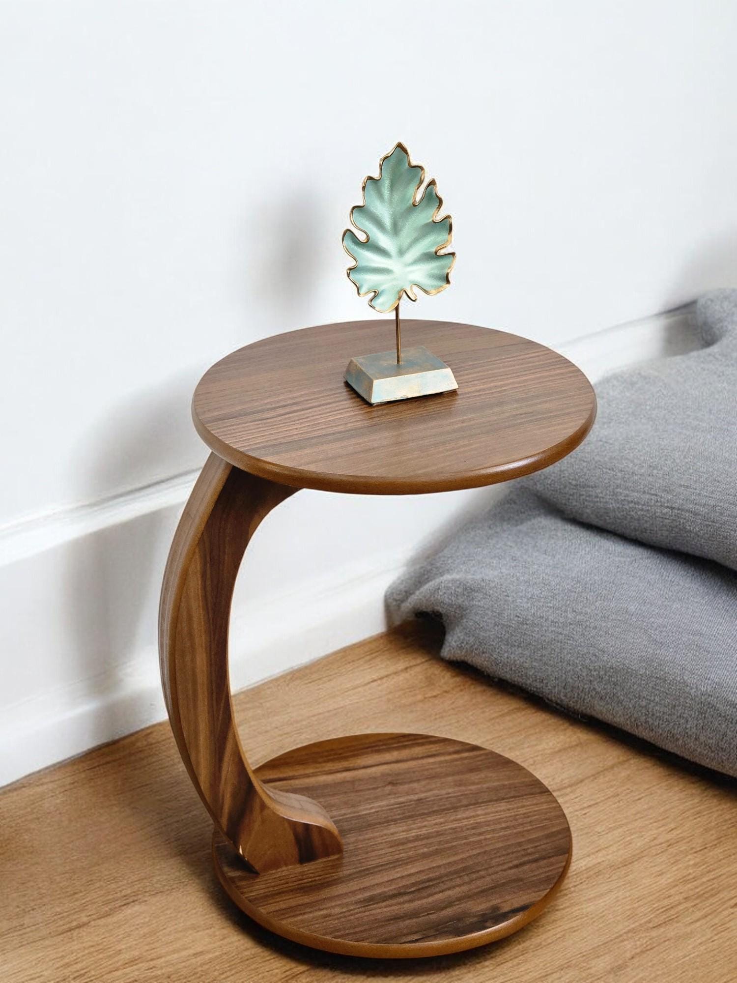 Round Side Table, C Shaped Round Coffee Table, Wide C Coffee Table ...