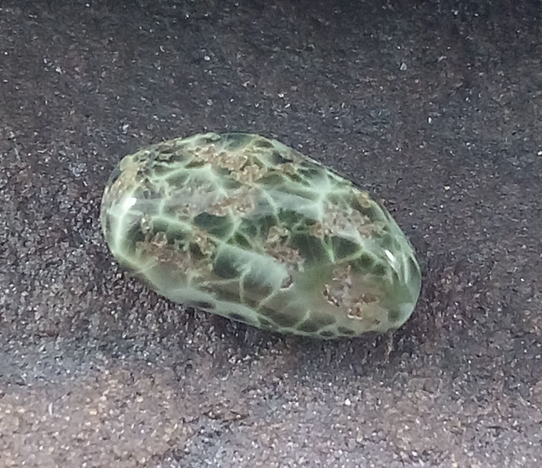 5mm X 11mm, "isle Royale" Lake Superior Greenstone (chlorastrolite ...