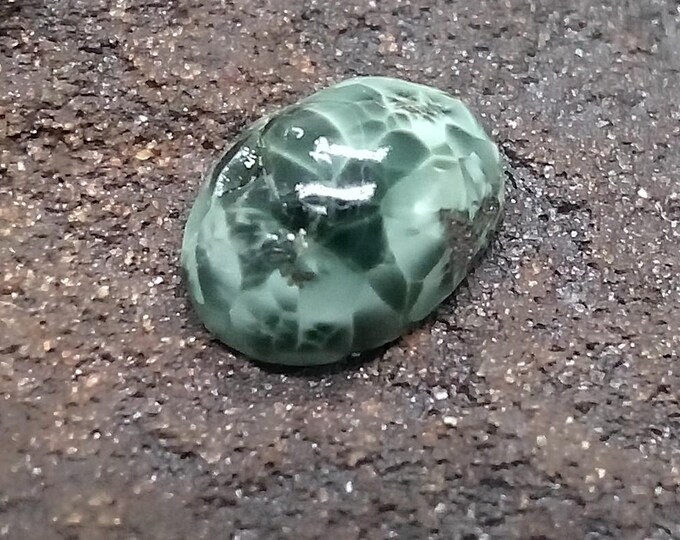 Finished Oval Cab 5mm X 7mm, "isle Royale" Lake Superior Greenstone ...