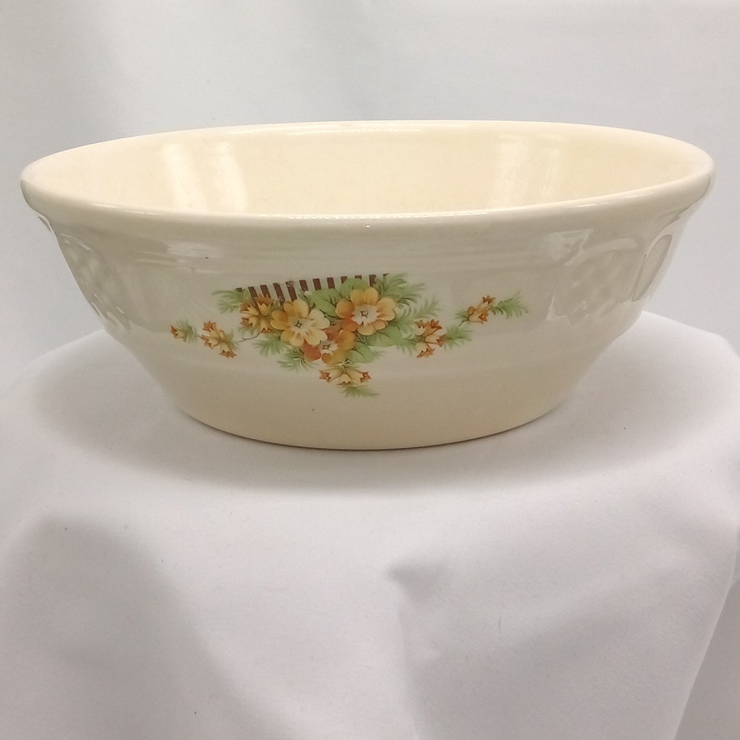 Vintage 1930s Oven Proof Bak-serv Bowl by Paden City Pottery in West ...