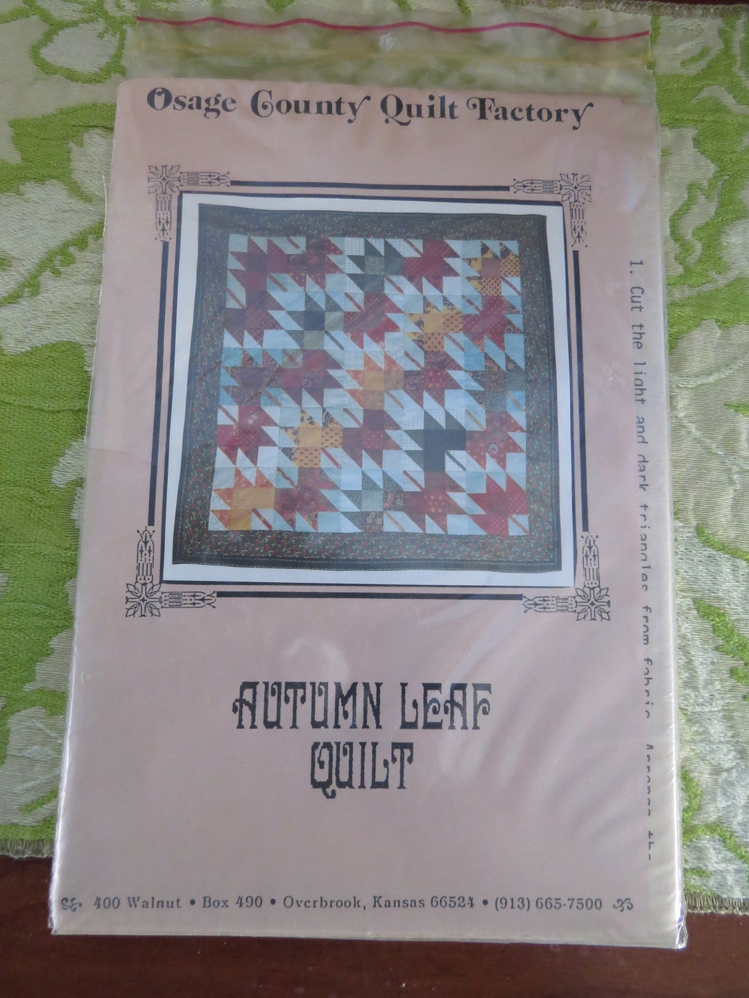 Autumn Leaf Quilt Pattern, Various Sizes, Scrap-friendly Design - Etsy