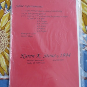 Double Wedding Ring Paper Pieced Wall Quilt Pattern by Karen K. Stone ...