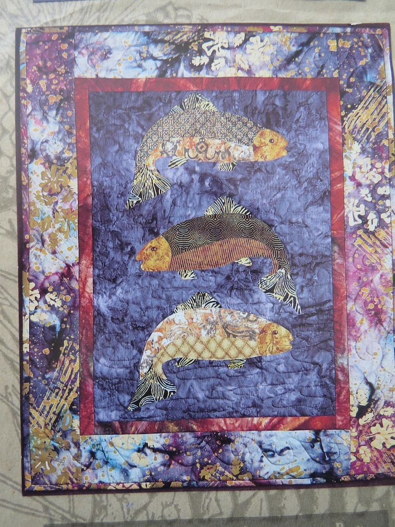 Fish Tales Wall Quilt by Mckenna Ryan - Etsy