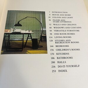 1976 Vintage the Complete Book of Decorating an Illustrated Guide to ...