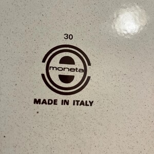 Vintage Moneta Enamelware - Large Skillet, Small Skillet and Casserole ...