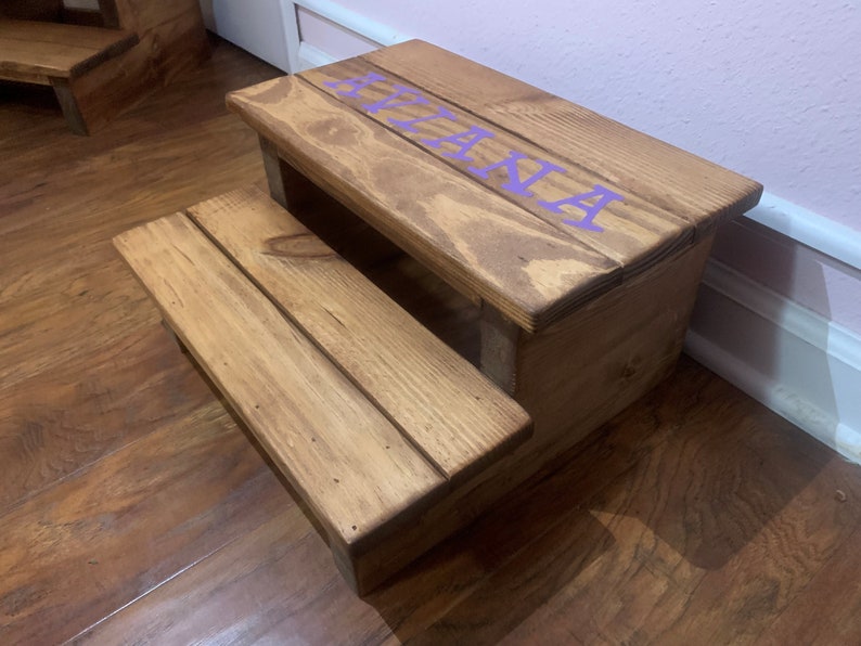 Personalized Child Step Stool/child Bathroom Stool/child - Etsy
