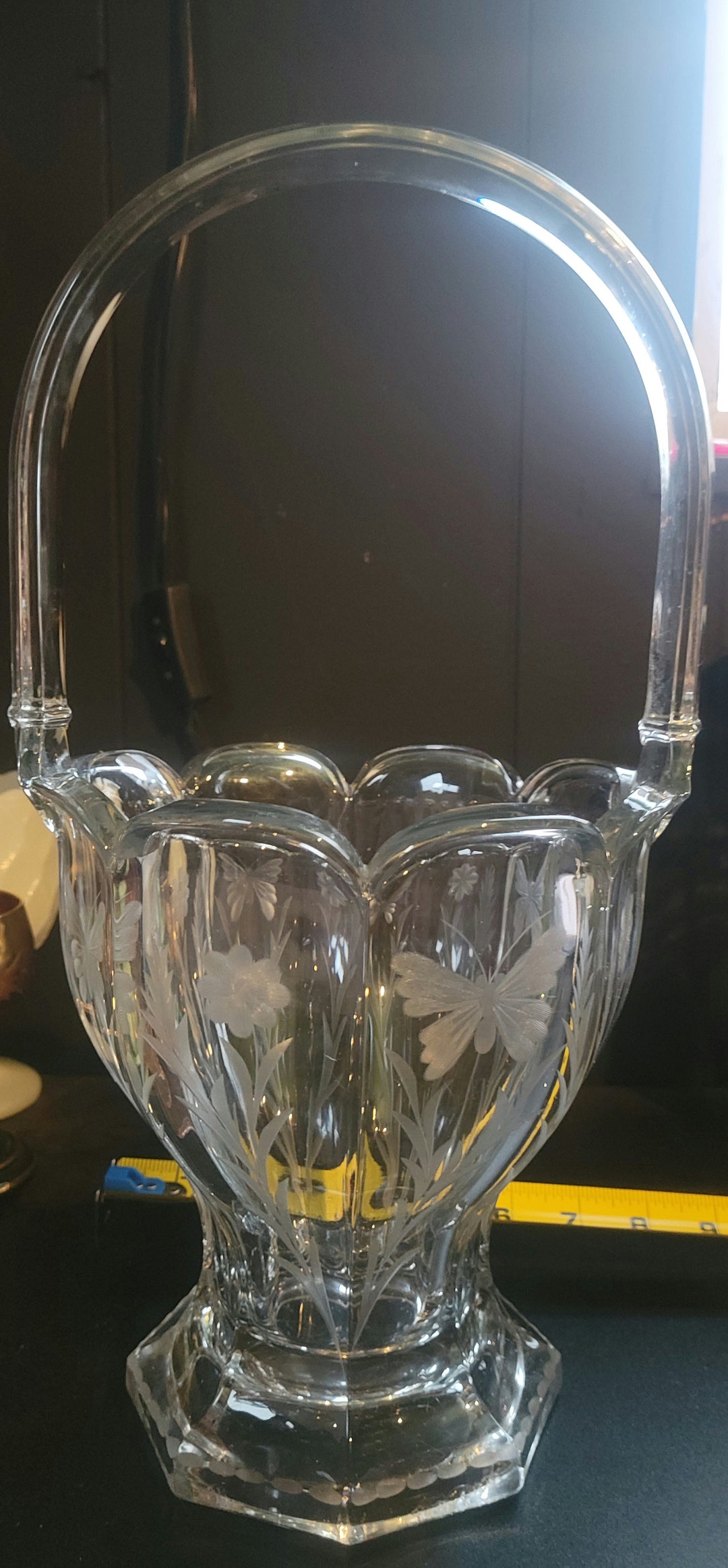 Heisey Colonial Basket - Etsy