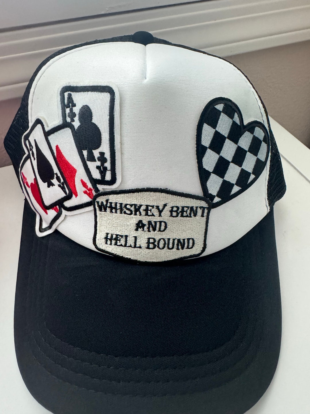 Whiskey Bent and Hell Bound Patch - Embroidery Design, Machine Embroidery Design File, Pes, Dst ...