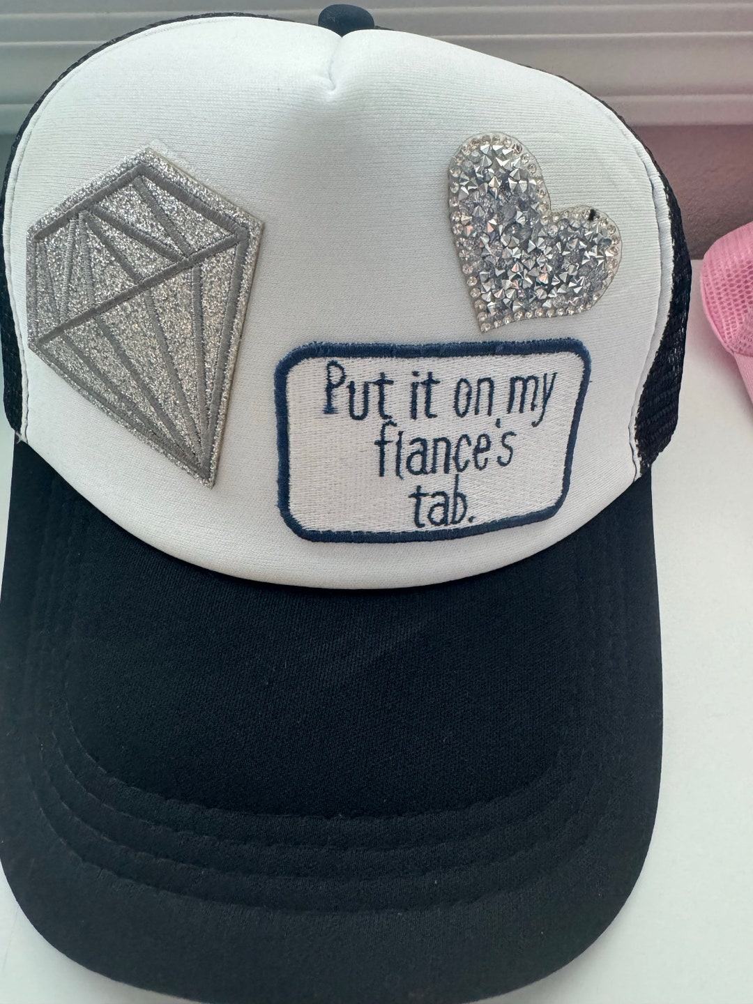 Put It on My Fiance's Tab Patch - Embroidery Design, Machine Embroidery ...