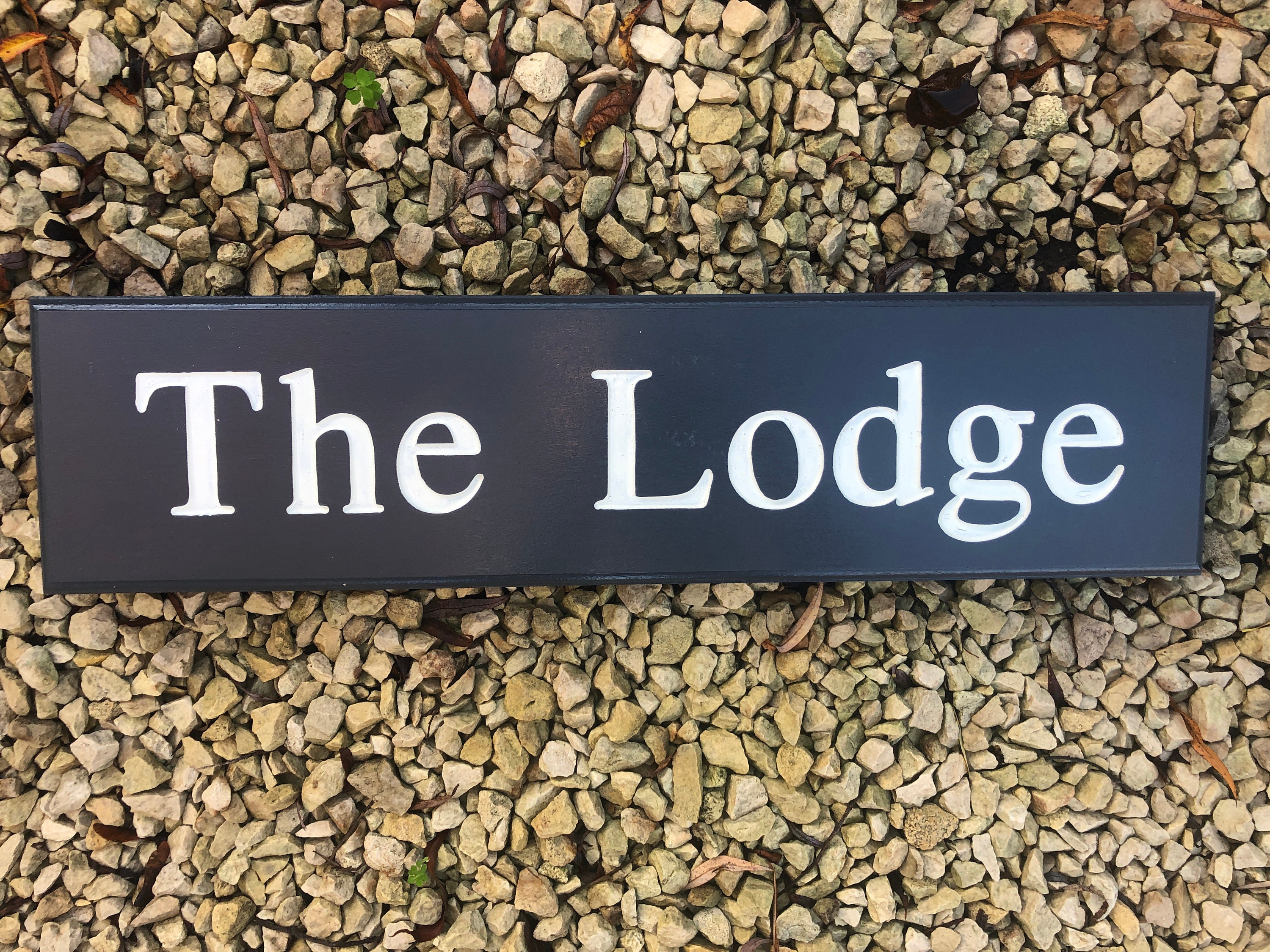 Hand Carved WOODEN HOUSE NAMEPLATES and Numbers - Etsy