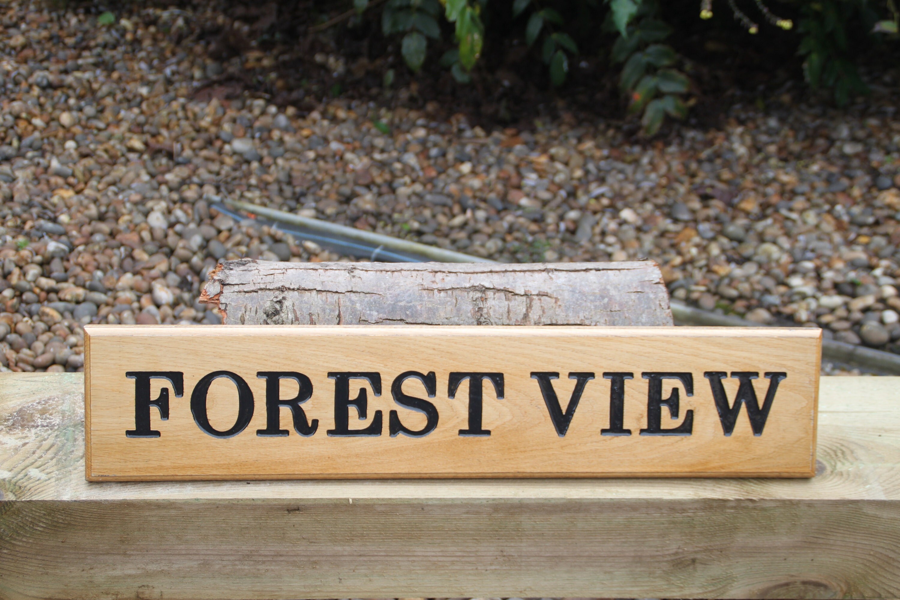 Hand Carved WOODEN HOUSE NAMEPLATES and Numbers - Etsy