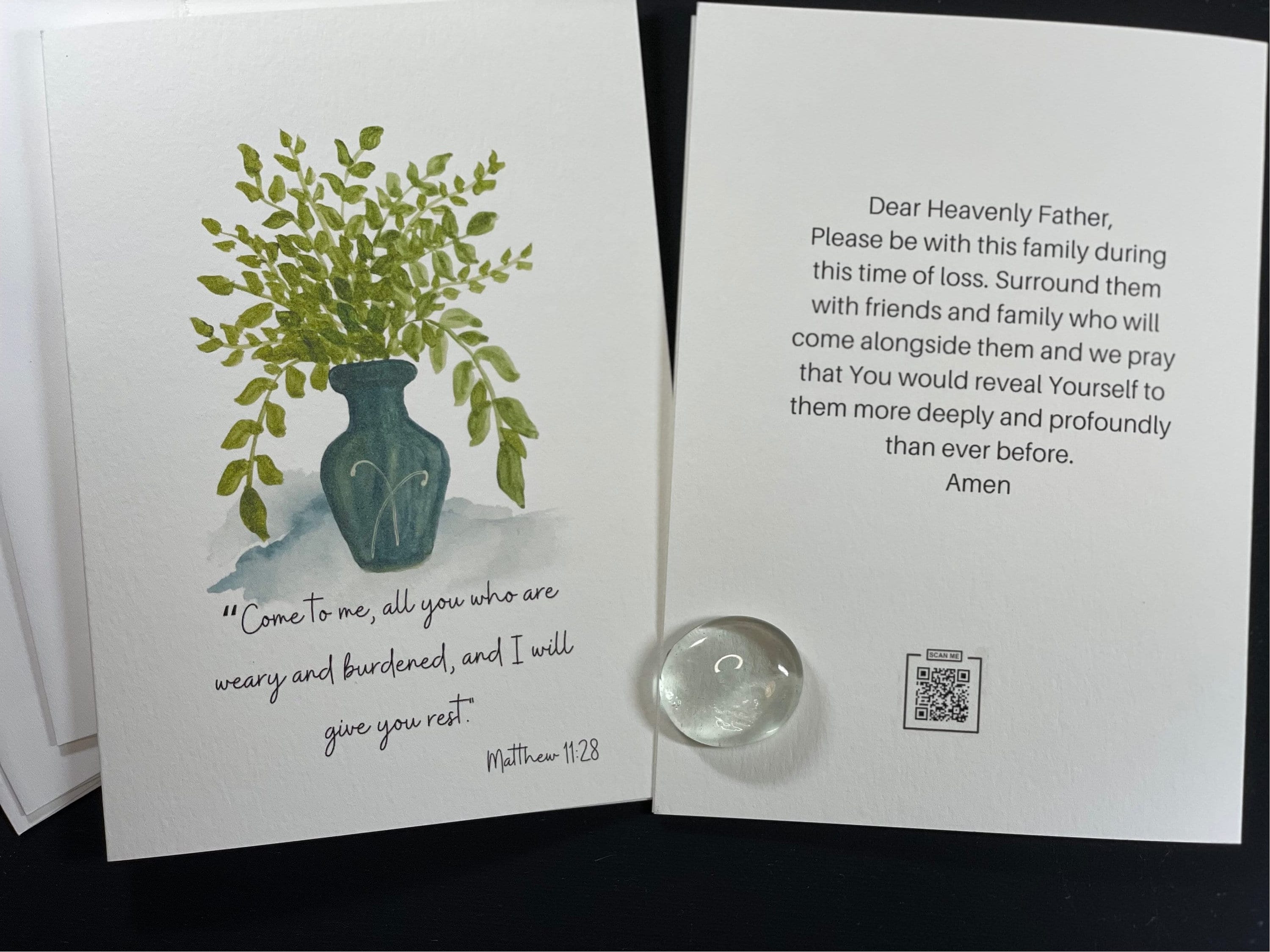 Sympathy Card Bundle 6 Christian Cards Scripture Sympathy - Etsy