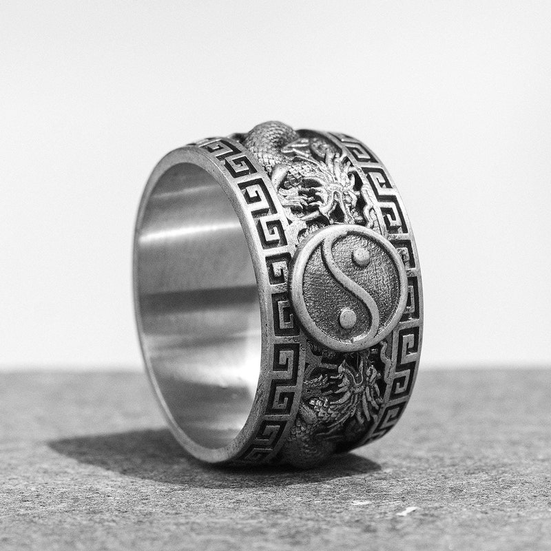 Yin yang ring - Etsy.de