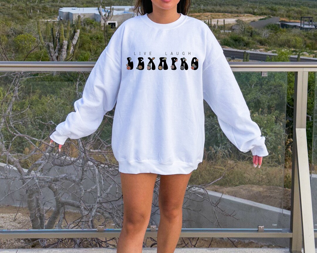 Live, Laugh, Lexapro Funny Mental Health Sweatshirt - Etsy