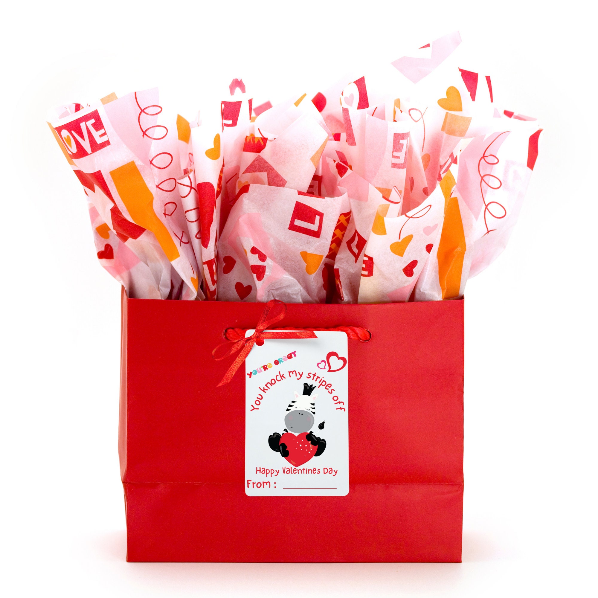 Printable Wild Animals Valentines Day Tags / Cards, Valentines Cards ...