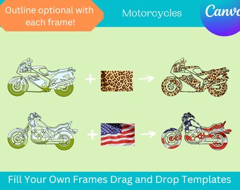 Grunge Edge Canva Frames, Aged Weathered Border, Commercial & Personal ...