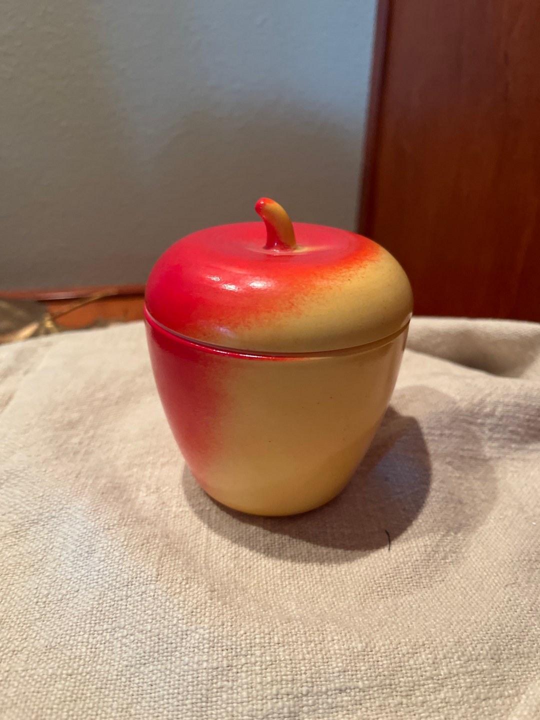 Vintage Apple Jam Jar - Etsy
