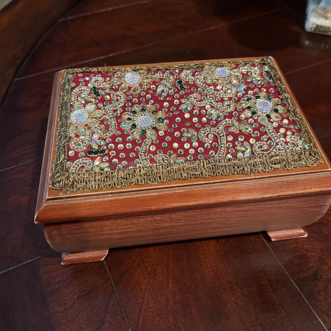 Beaded Boho Jewelry Box - Etsy