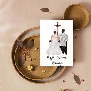 Catholic Wedding Card, Printable Catholic Card, Religious Wedding Card, Catholic Wedding Gifts ...