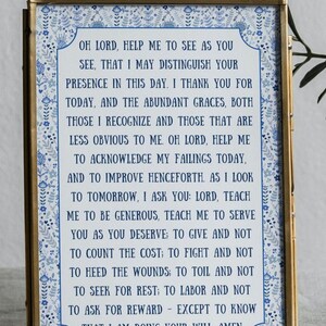Traditional Catholic Daily Examen Prayer Card: Printable Wall Art ...