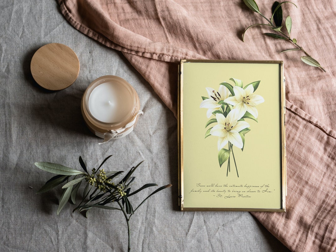 St. Louis Martin Catholic Digital Download Wall Art | Vintage Family ...