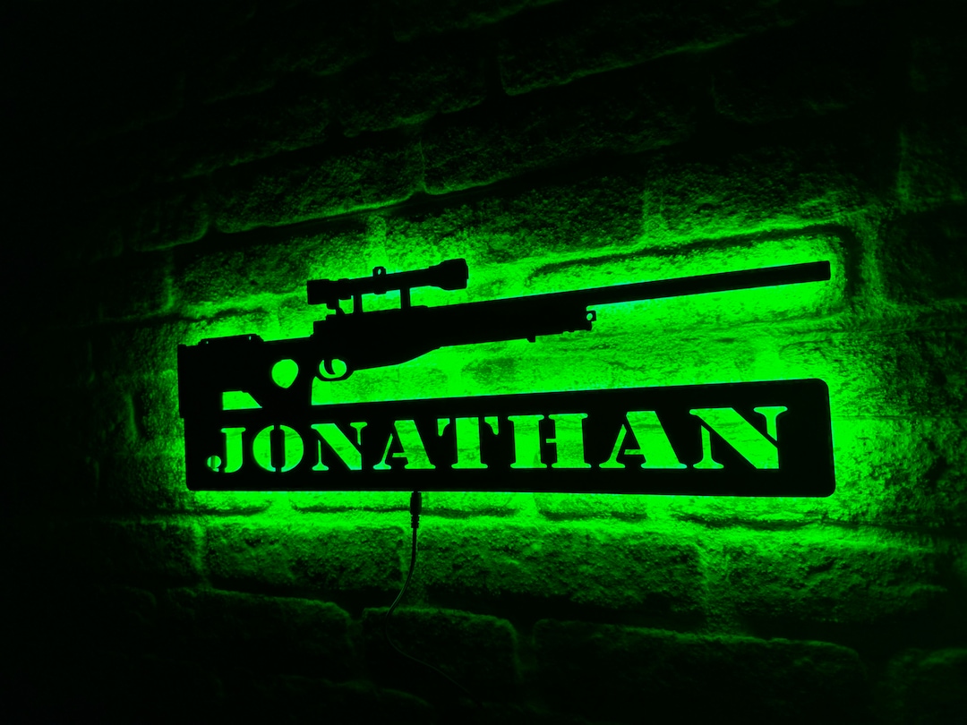 Benutzerdefinierte Gun Led Zeichen Awp Led Zeichen Cs Go - Etsy.de