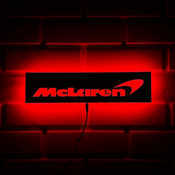 Mclaren Led Wall Art - Etsy