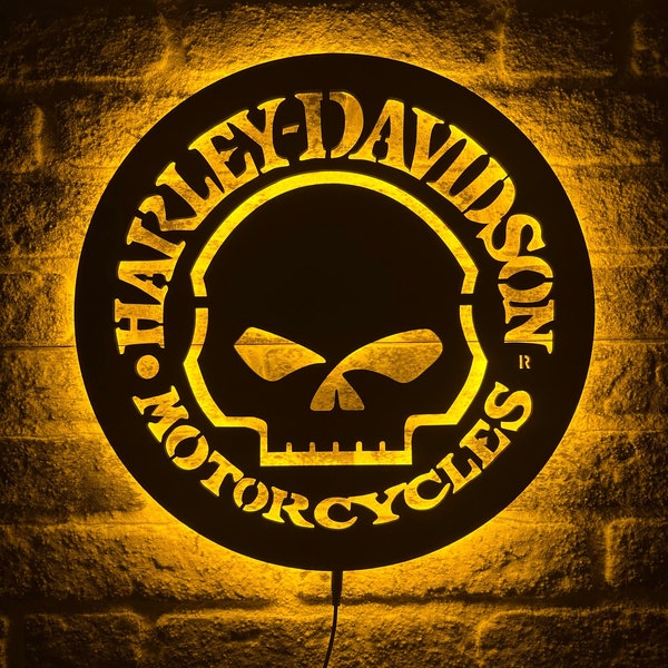 Harley Davidson Sign - Etsy