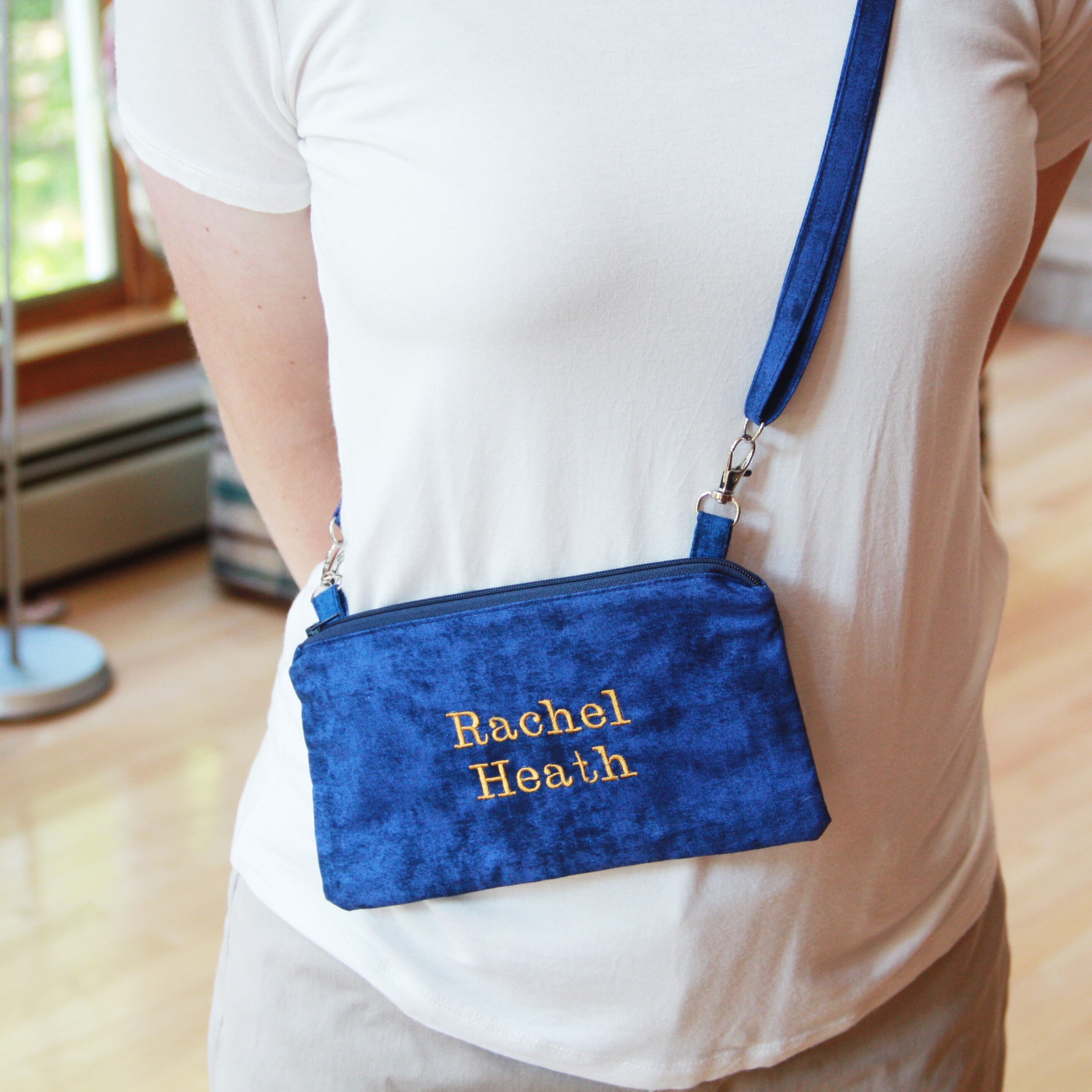 Personalized Color and Name Clip on Hip Bag | Crossbody to Carry Your ...