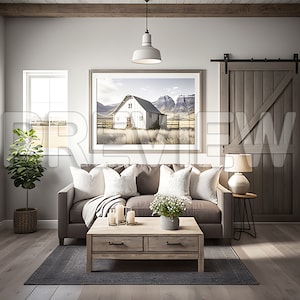 10 Modern Farmhouse Frame Mockup / Modern Style Mock up / Frame Mockup ...