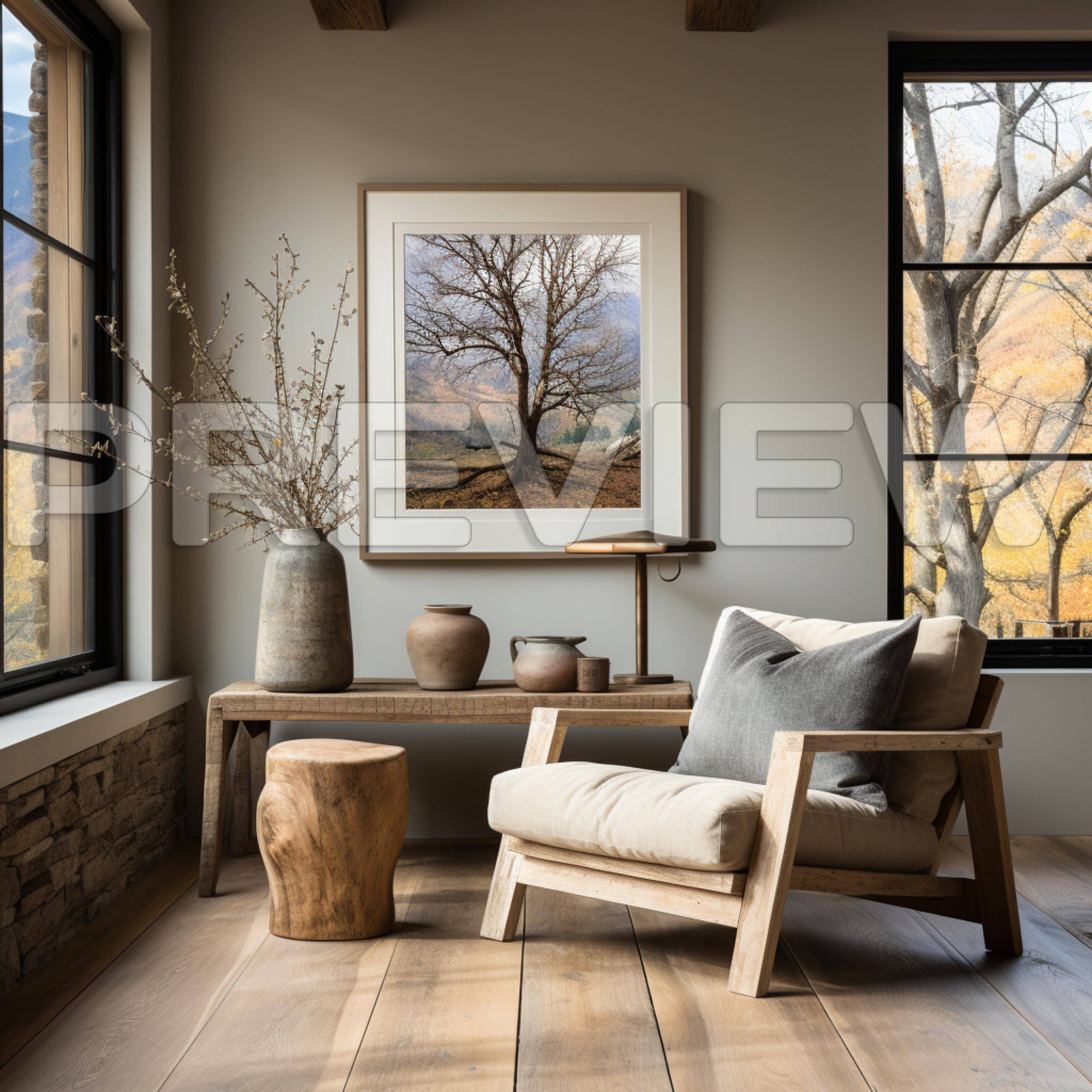 Rustic Luxury Farmhouse Frame Mock Ups (10x) / Modern Style Mock up ...
