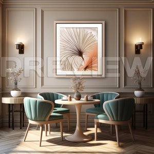 10 Luxury Hotel Restaurant Frame Mock Ups / Restaurant Bar Mock up ...