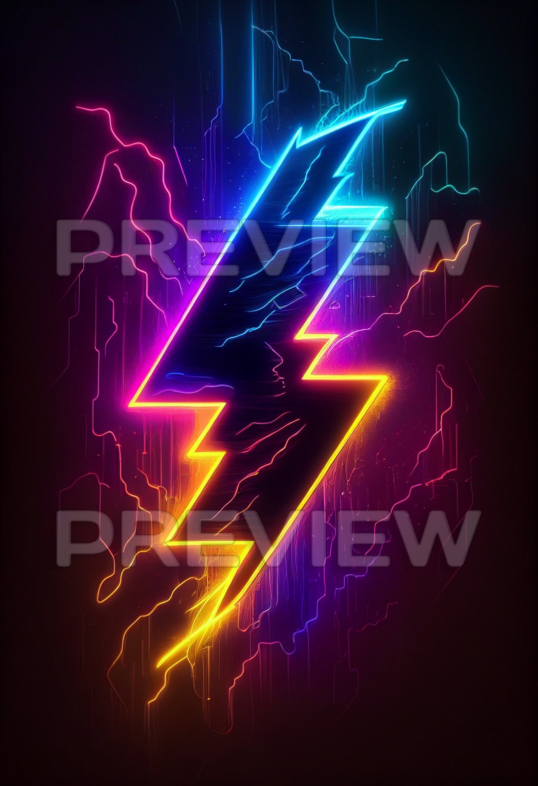 Neon Phone Wallpepers High Resolution Bundle / Neon Lock Screen / Cell ...