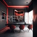 50 Futuristic Interior Design Frame Mockups / Futuristic Style Mock Ups ...