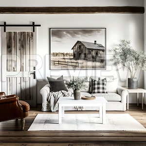 10 Modern Farmhouse Frame Mockup / Modern Style Mock up / Frame Mockup ...