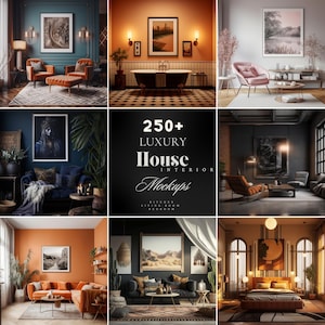 250 Mockups With Different Styles and Colors / 250 Modern Mock Ups ...